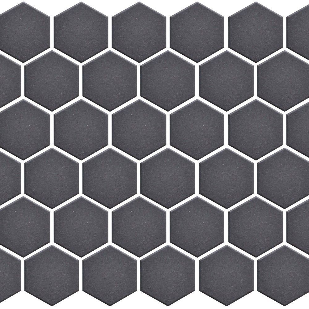 Back To Basics Grey Mosaic Hexagon by Virginia Tile in Broken Arrow, OK ...